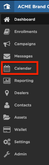 Retail Marketing Calendar – Brand Academy